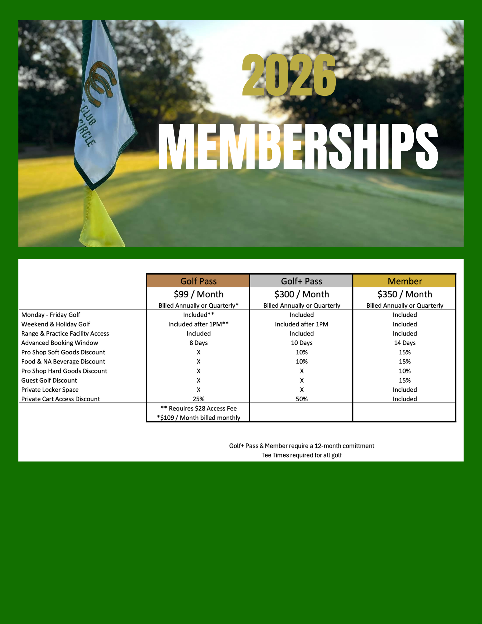 Membership - The Golf Club at Champions Circle